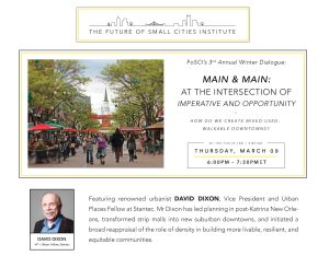 Future of Small Cities Institute: Main & Main : Rensselaer | Architecture